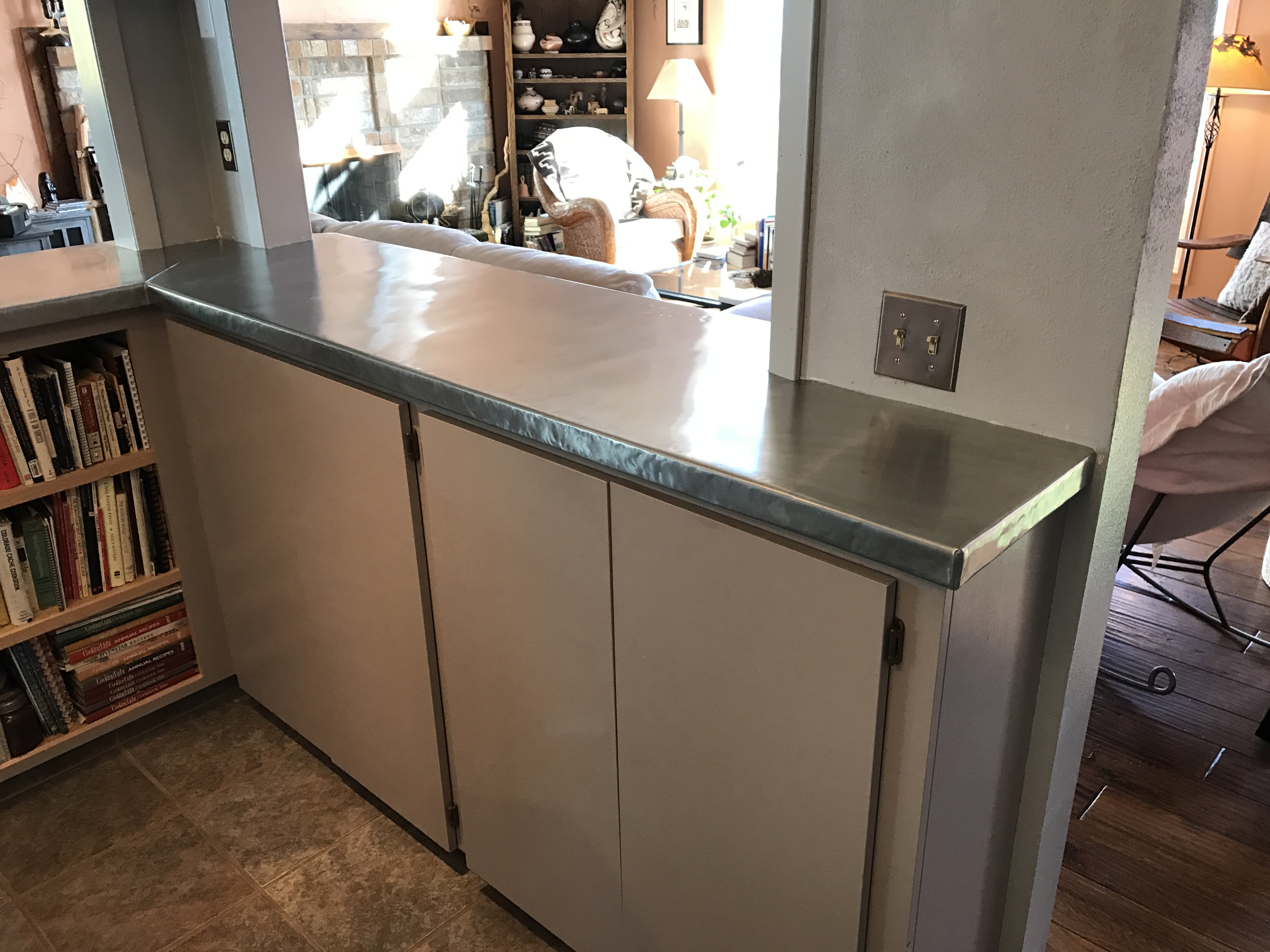 Zink Countertops – T & T Cabinets and Remodeling