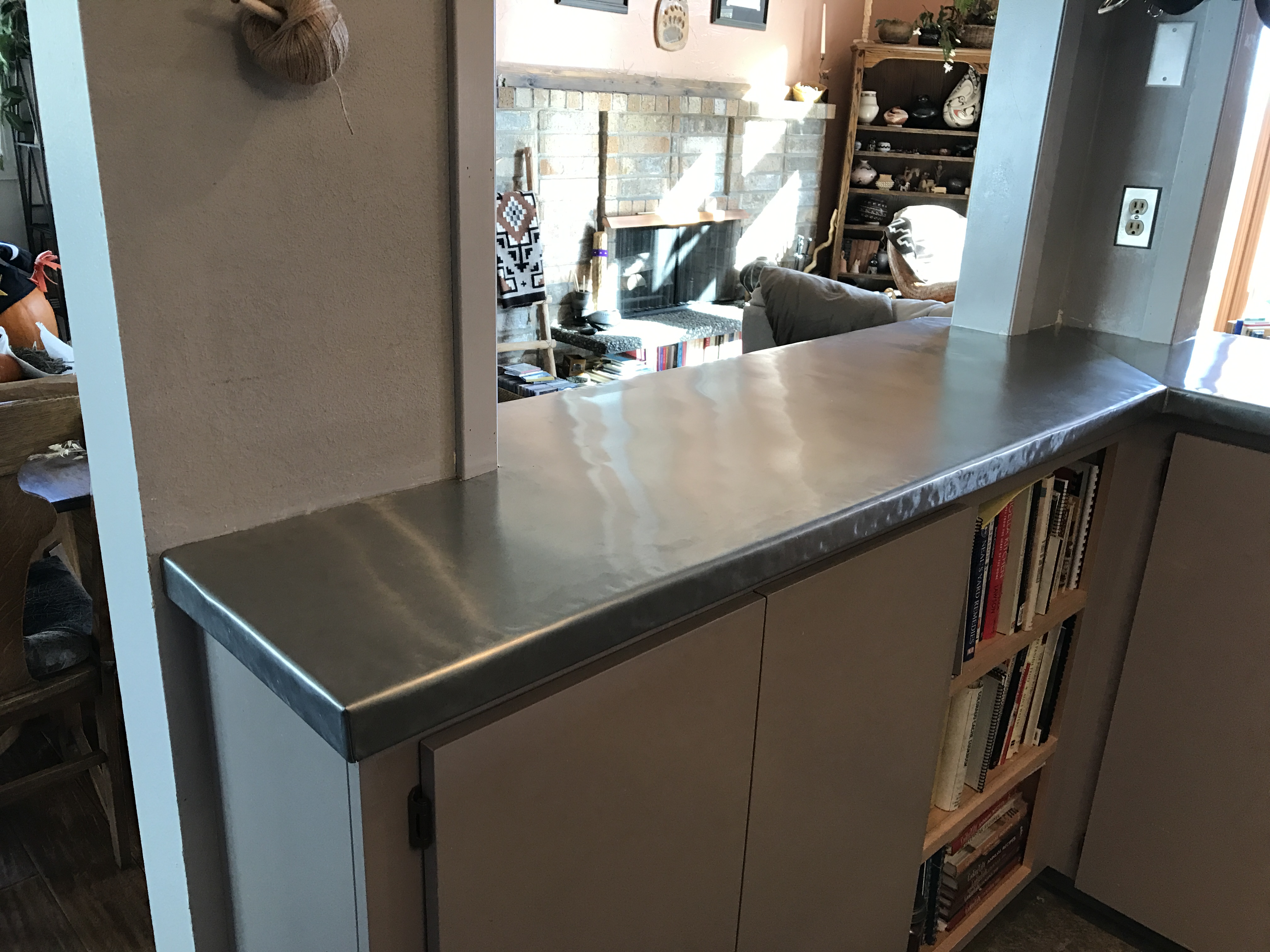 Zink Countertops – T & T Cabinets and Remodeling